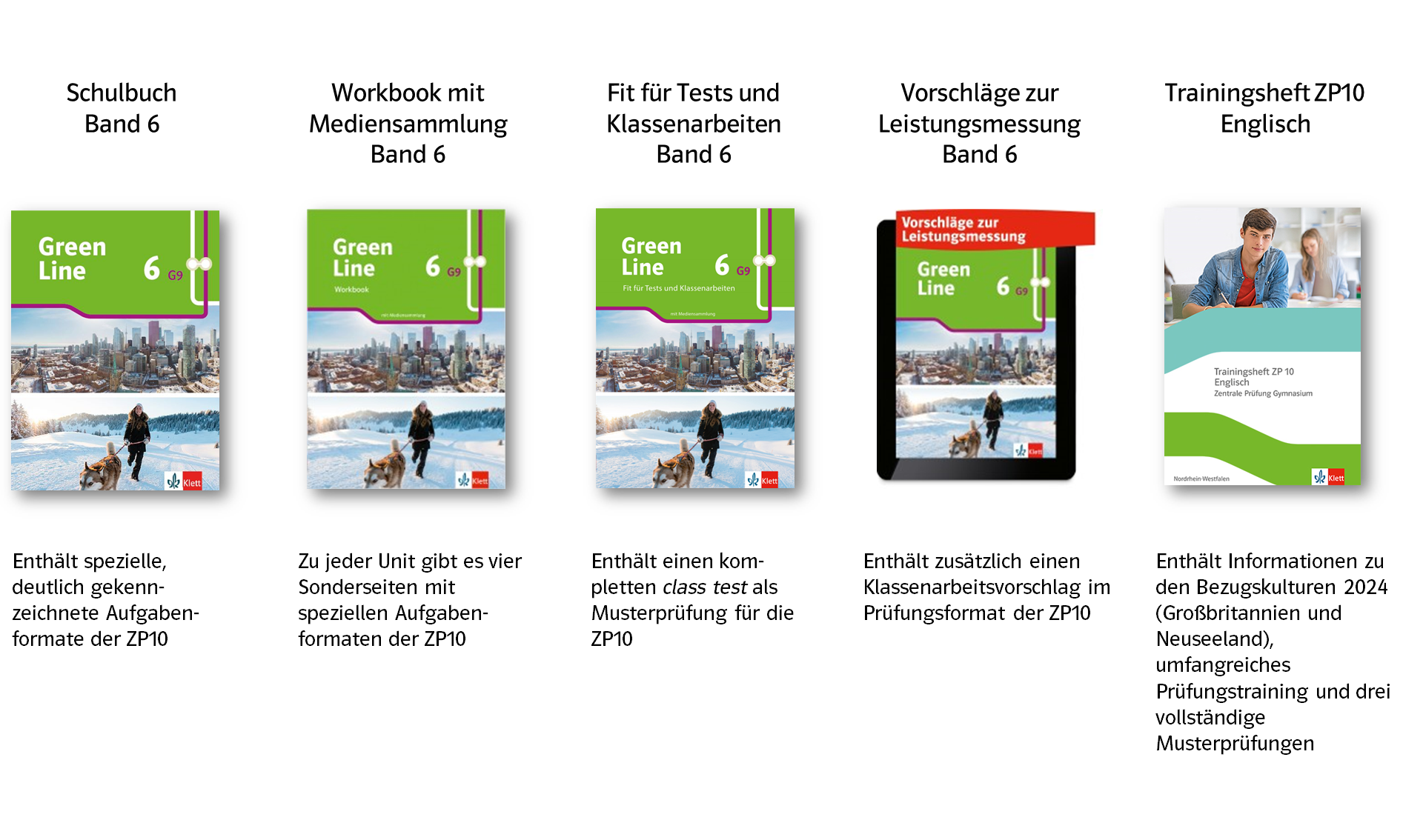 Ernst Klett Verlag - Green Line G9 Ausgabe ab 2019 - Lehrwerk Konzeption