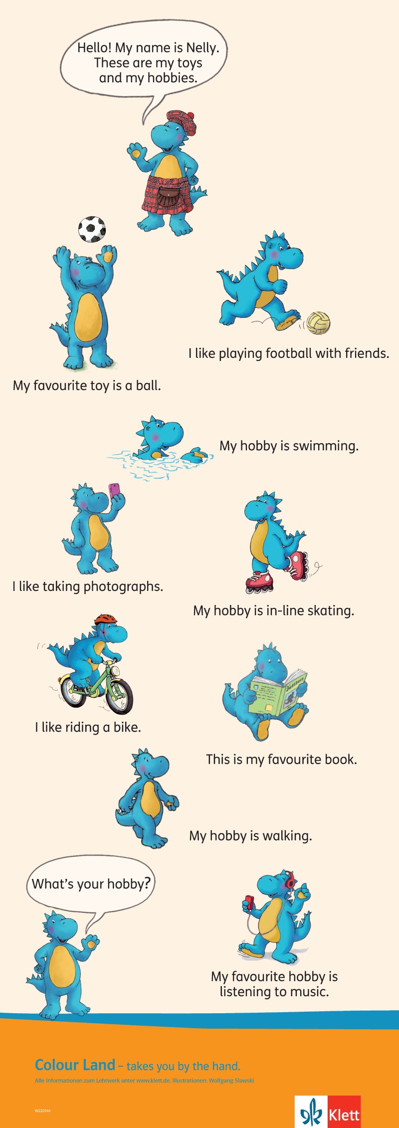 Ernst Klett Verlag - Colour Land Poster Nelly's toys and hobbies ...