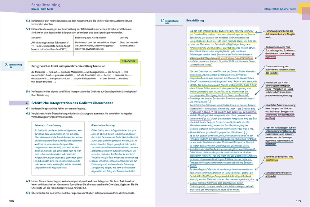 Ernst Klett Verlag - Deutsch kompetent Oberstufe Ausgabe Bayern ab 2023 - Lehrwerk Konzeption