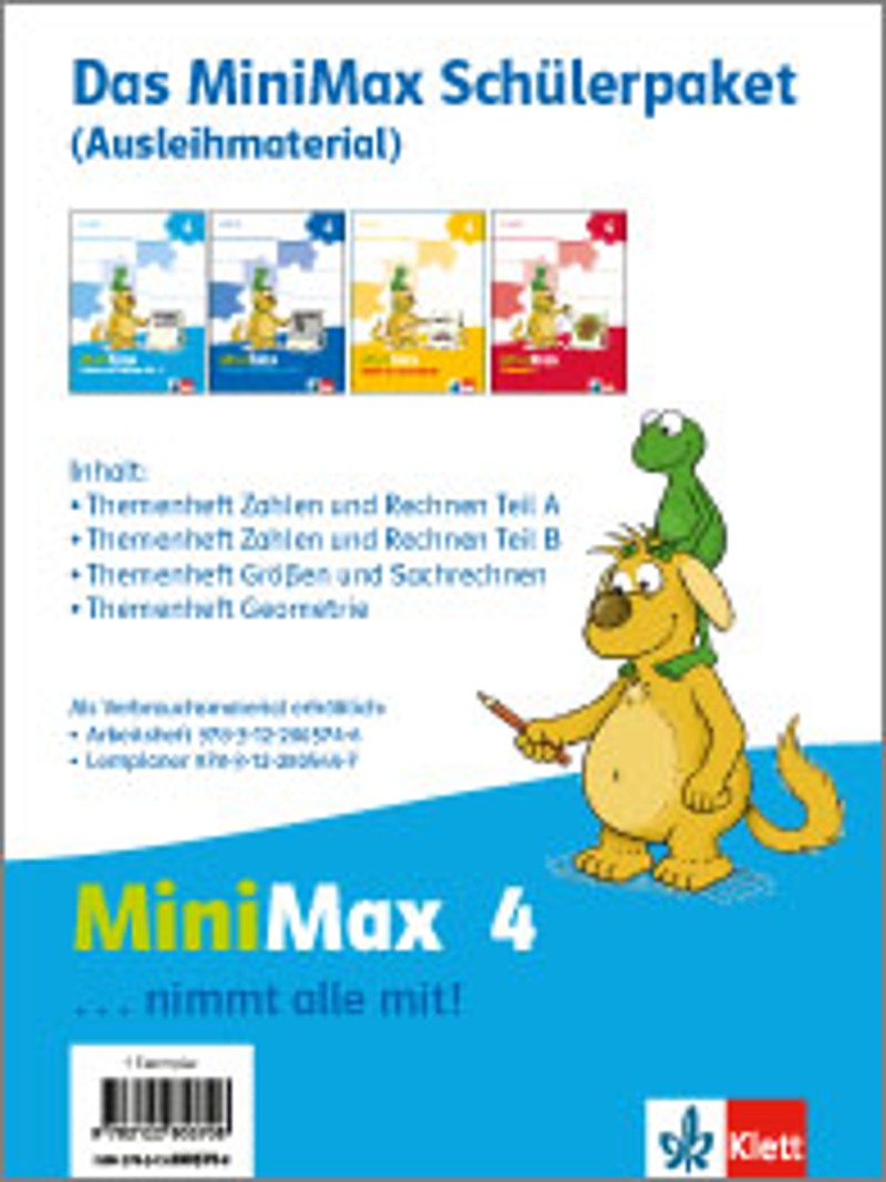 Ernst Klett Verlag - MiniMax 4 Ausgabe ab 2013 Produktdetails