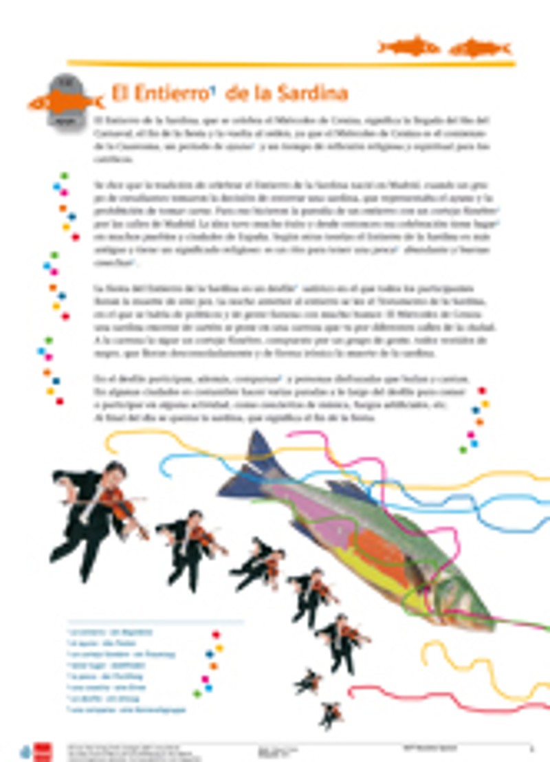 Ernst Klett Verlag - El Entierro de la Sardina Produktdetails