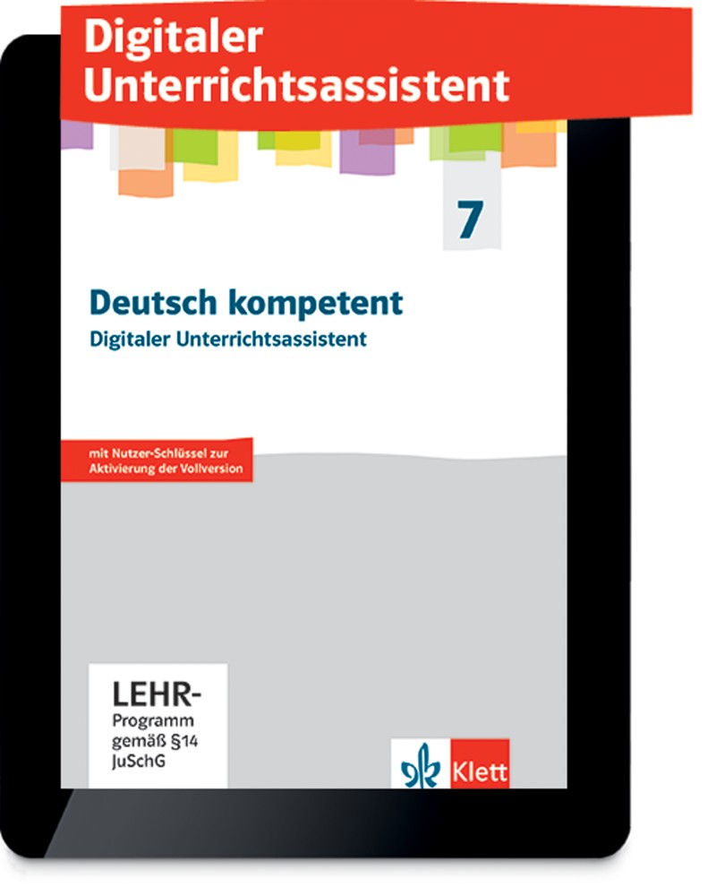 Ernst Klett Verlag - Deutsch kompetent 7 Allgemeine Ausgabe Gymnasium ab 2019 Produktdetails