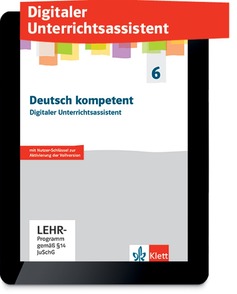 Ernst Klett Verlag - Deutsch kompetent 6 Allgemeine Ausgabe Gymnasium ab 2019 Produktdetails